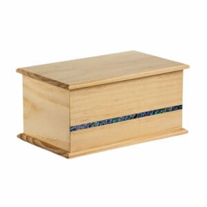 Pine with Paua inset – Funeral Directors Wellington, Gee & Hickton ...